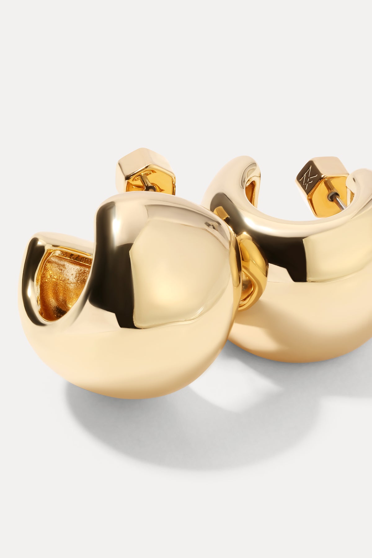 Camilla Gold Hoop Earrings | Miranda Frye