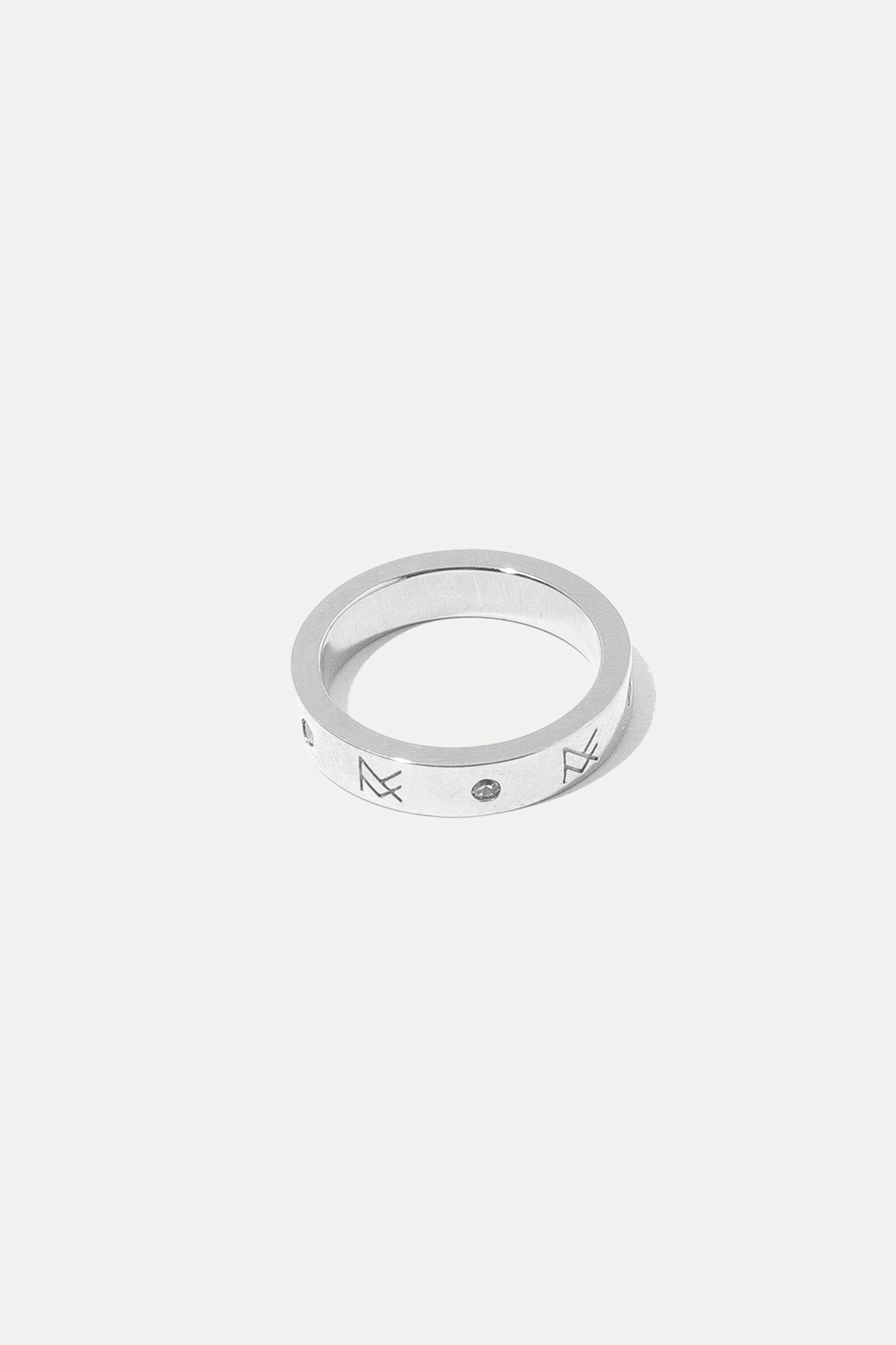 MF Ring | Women's Silver Jewelry