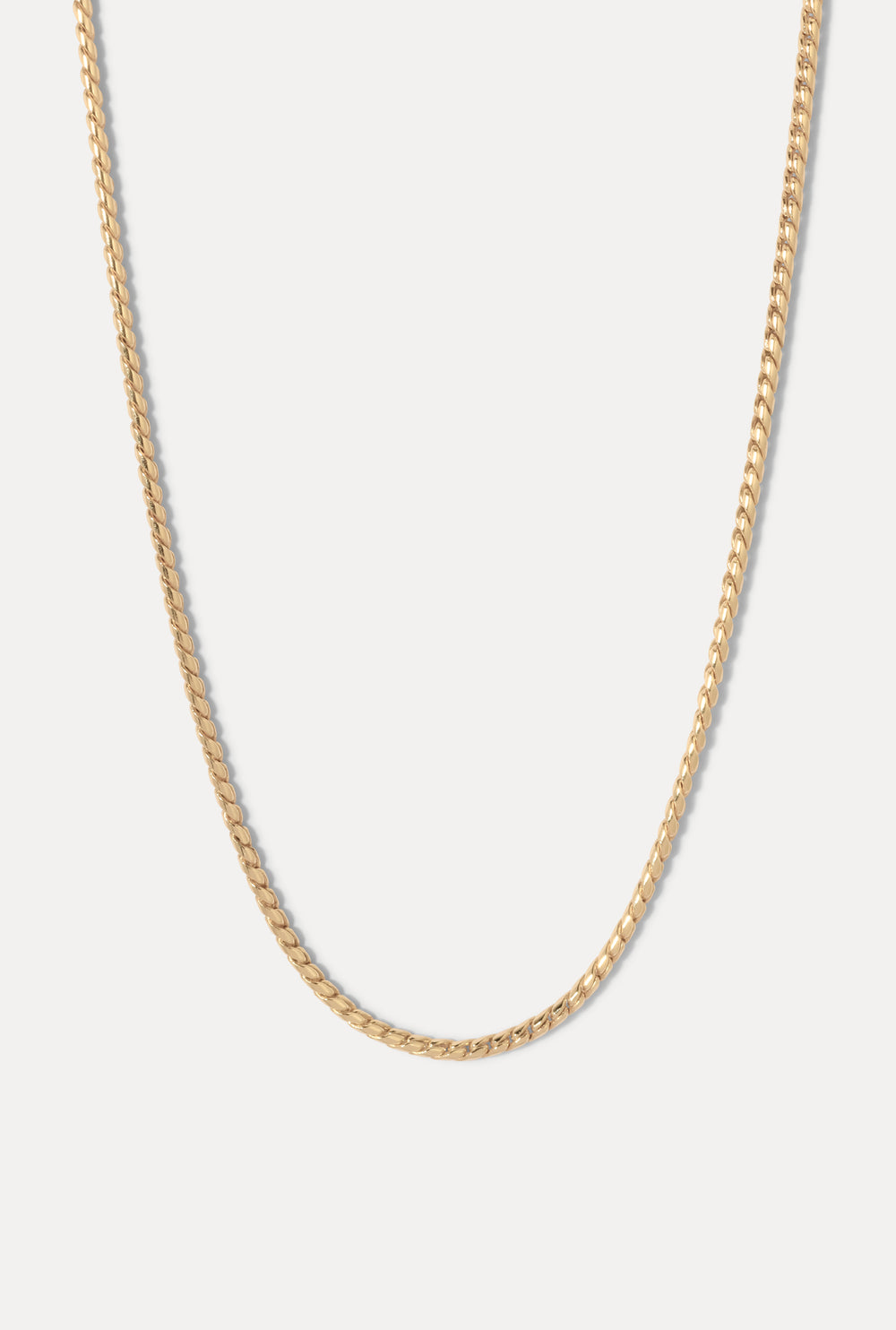 Mina Gold Franco Chain Necklace | Miranda Frye